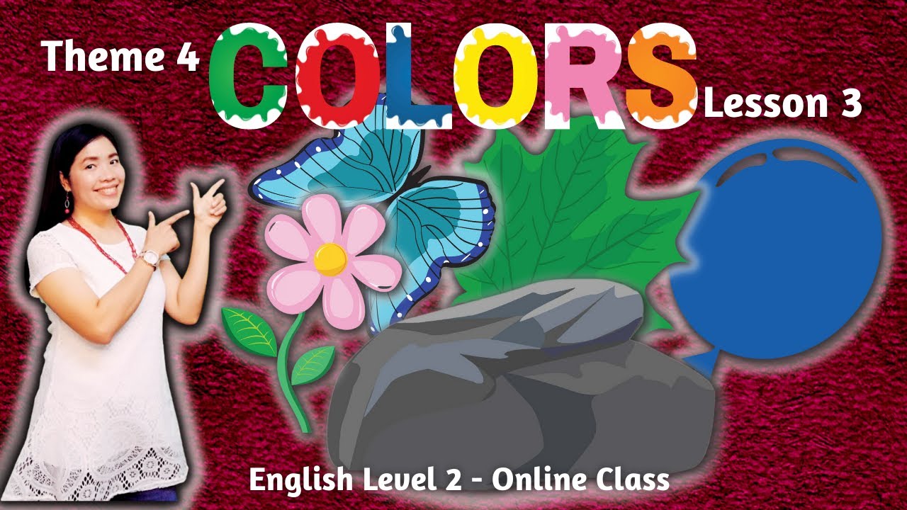 DESCRIBING THINGS BY THEIR COLORS l English Lesson l Teacher Grace ...