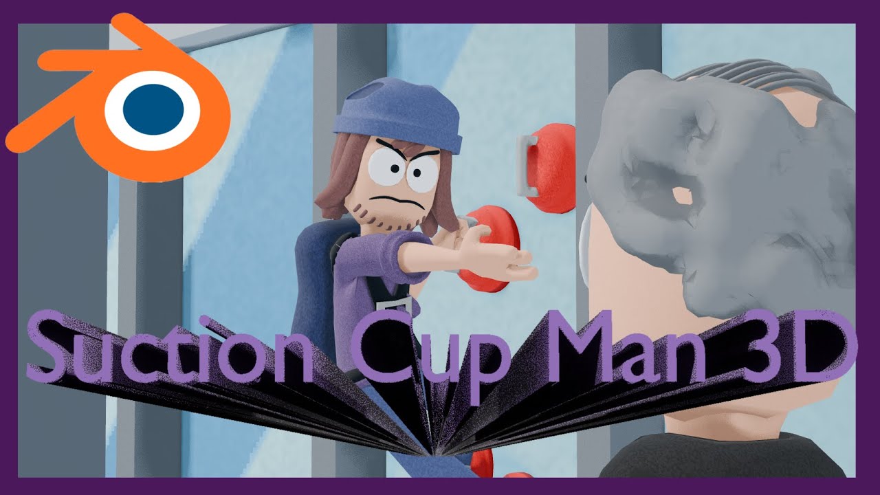 Suction Cup Man Blender Cinematic Remaster Episode #1 - YouTube