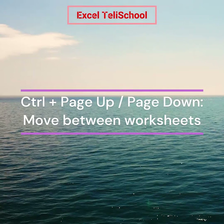 Keyboard Shortcuts 4 Exceleducation Shortvideo Shorts Youtube Exceltech Newexcel Msexcel