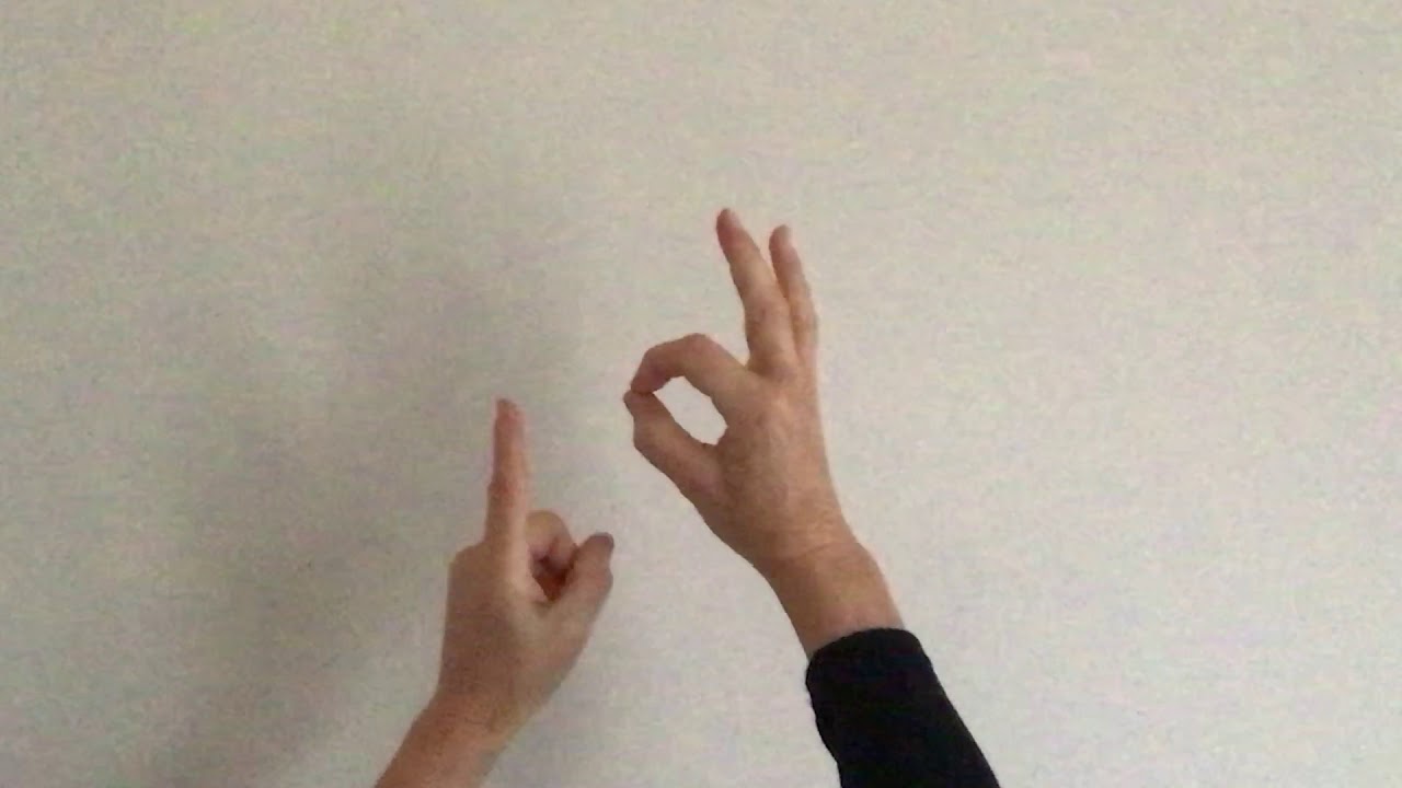 A-Z Fingerspelling (right handed) Auslan - YouTube