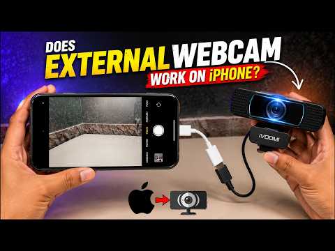 Can You Connect a USB Webcam to iPhone? Real Test!