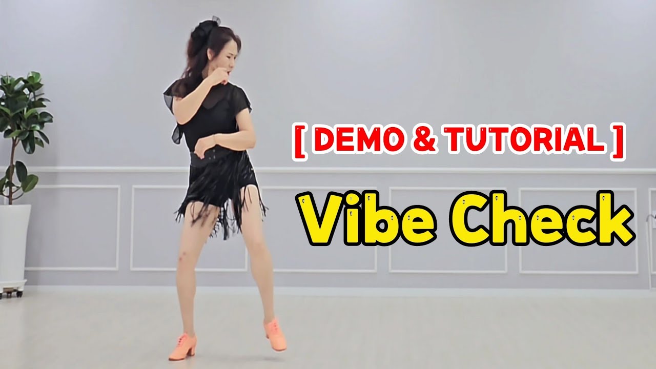 Vibe Check Line Dance | Intermediate Level | #국금선라인댄스 #중급라인댄스 ...
