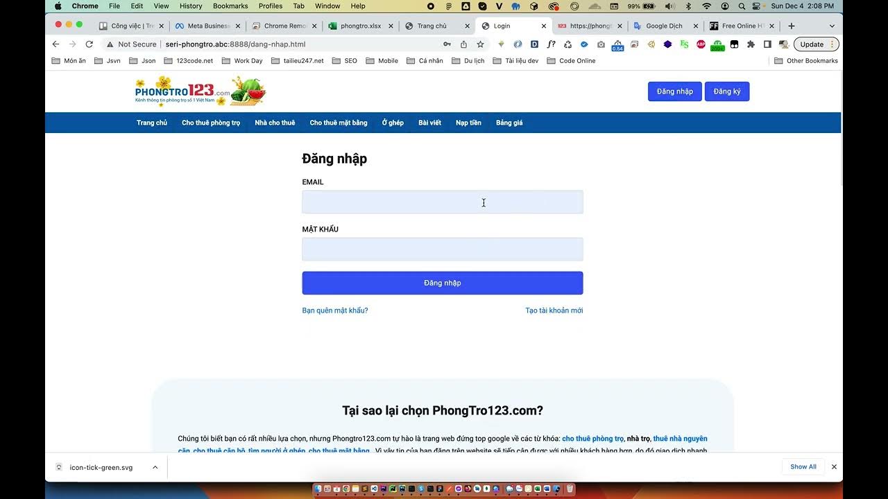 Seri Tìm phòng trọ laravel - Đồ án - Thêm trang bảng giá - 123code.net - YouTube
