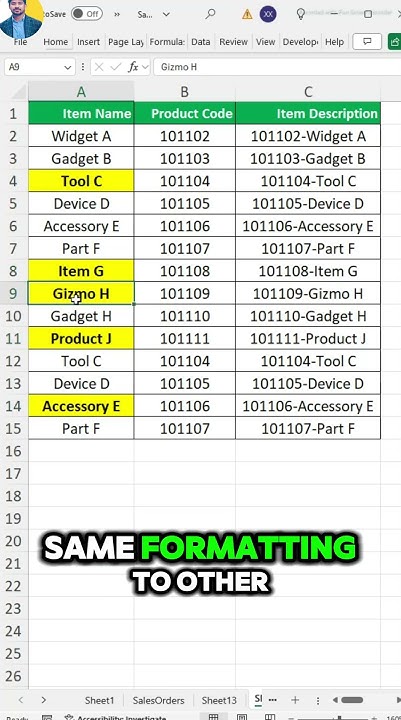 Stop Wasting Time! Use These Excel Formatting Shortcuts! 🚀 - YouTube