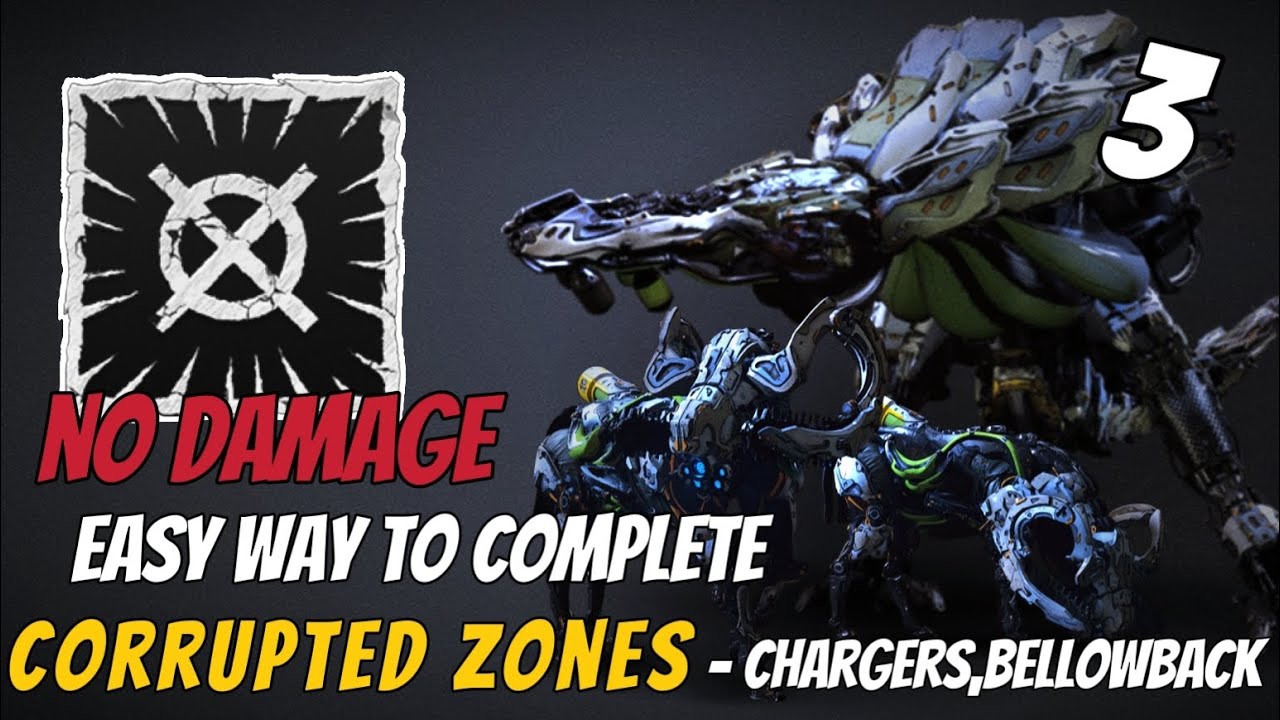 No Damage Easy Way To Completed Corrupted Zones Unlock Trophy Guide 无伤 ...