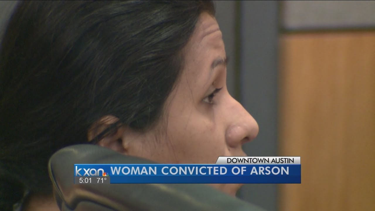 Jury convicts woman of arson in husband's death - YouTube