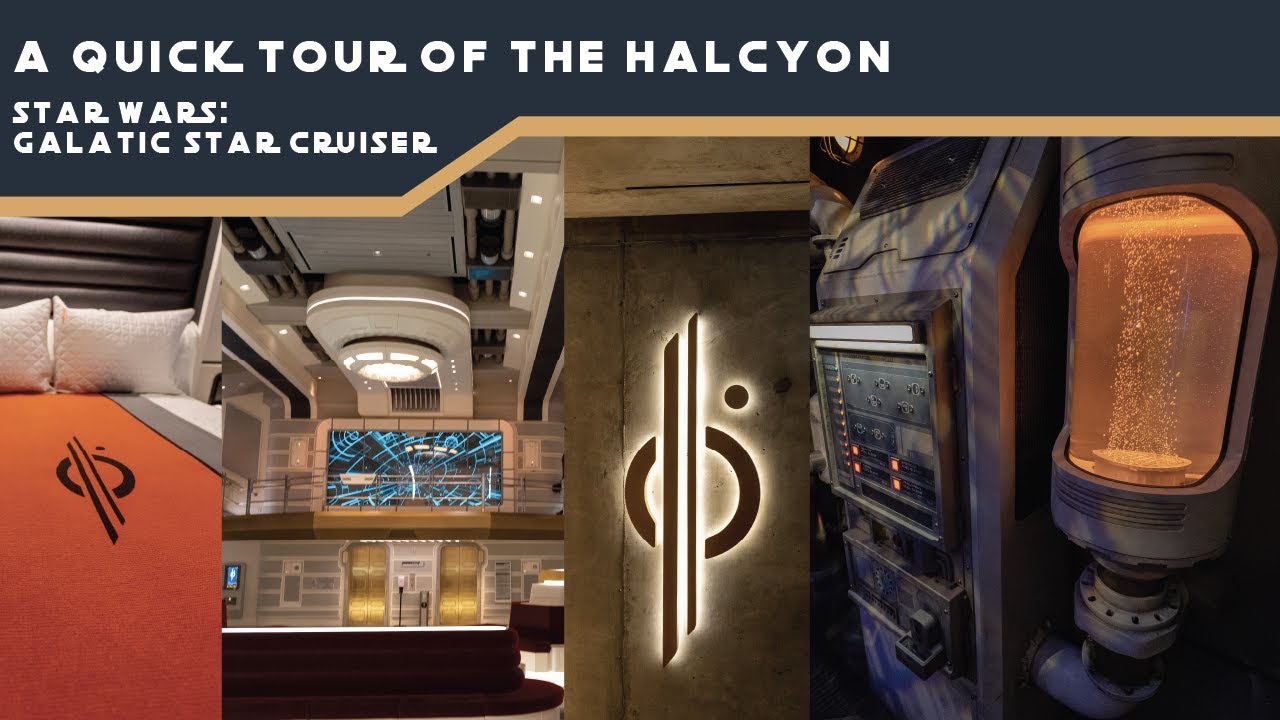 The Halcyon Tour - Star Wars: Galactic Starcruiser - YouTube