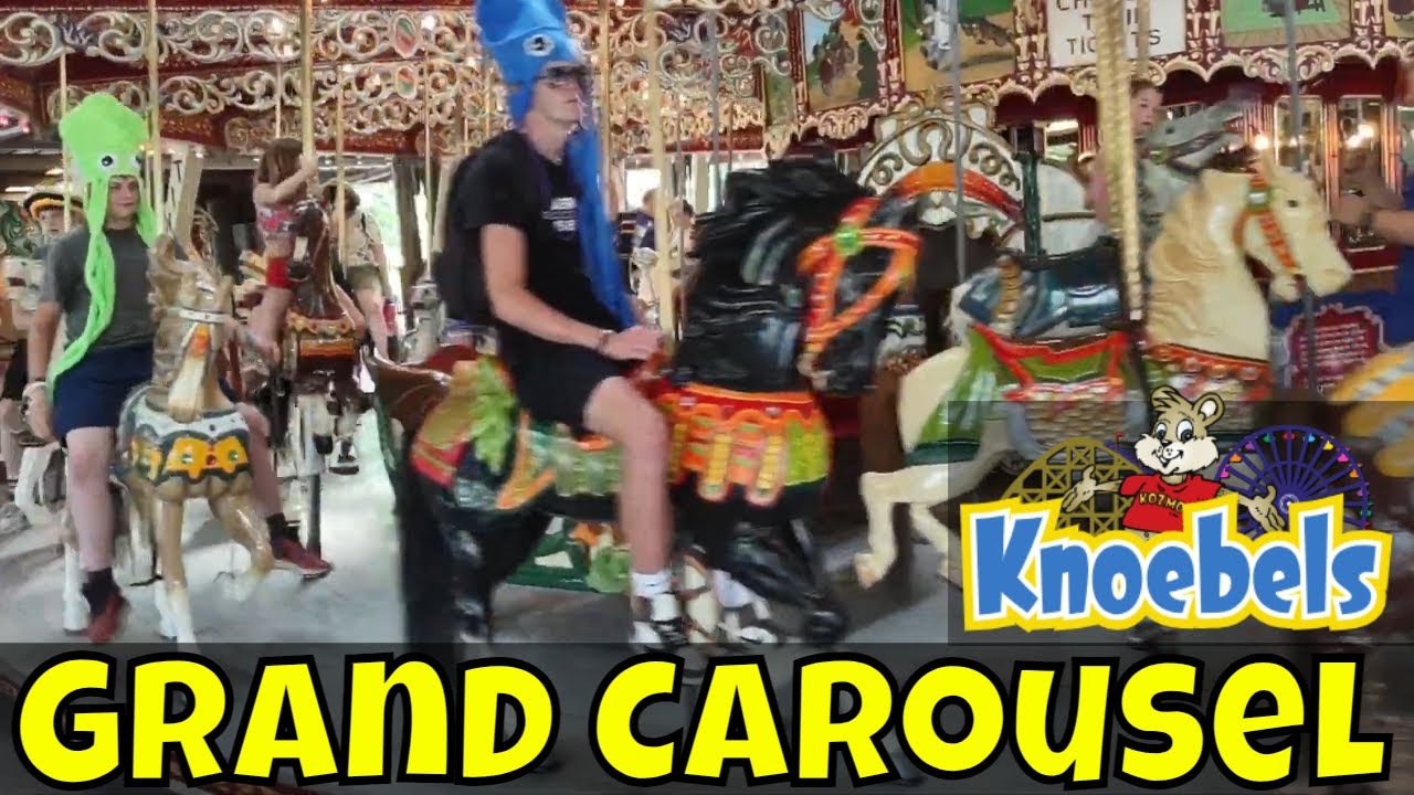 Knoebels Carousel 2023 | Famous Grand Carousel of Knoebels Amusement ...
