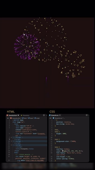 🎉 Celebrate in Style: Stunning Animation Design Made Easy! 💻 ||#shorts #shortvideo #htmlcssjs # ...