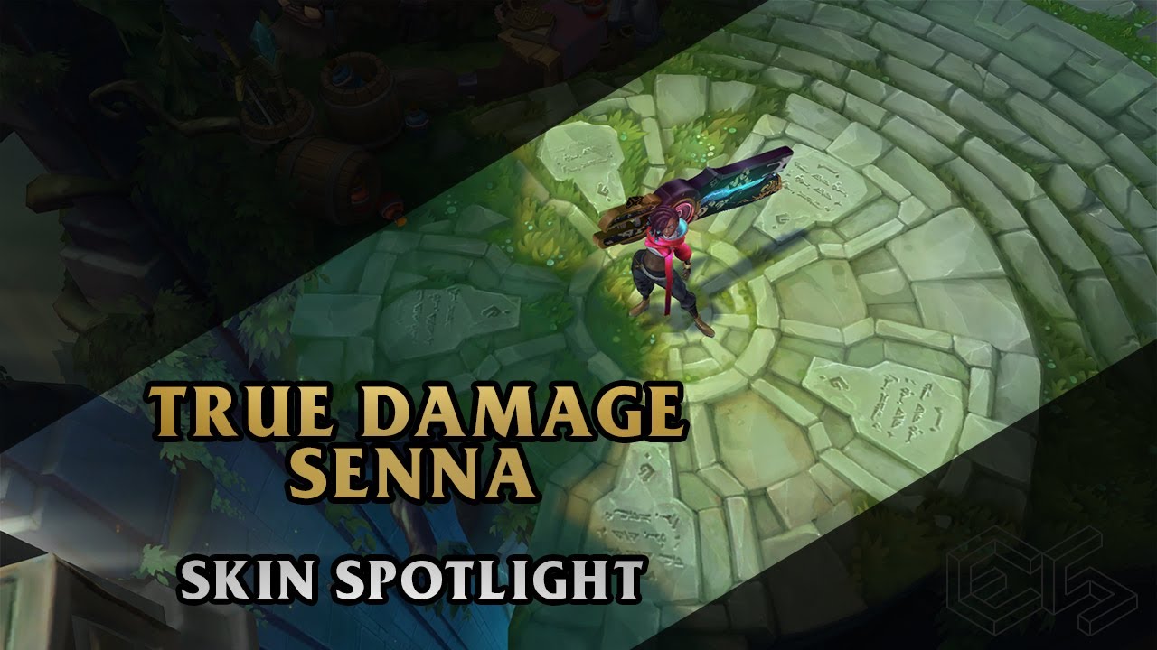 True Damage Senna League of Legends Skin Spotlight - YouTube