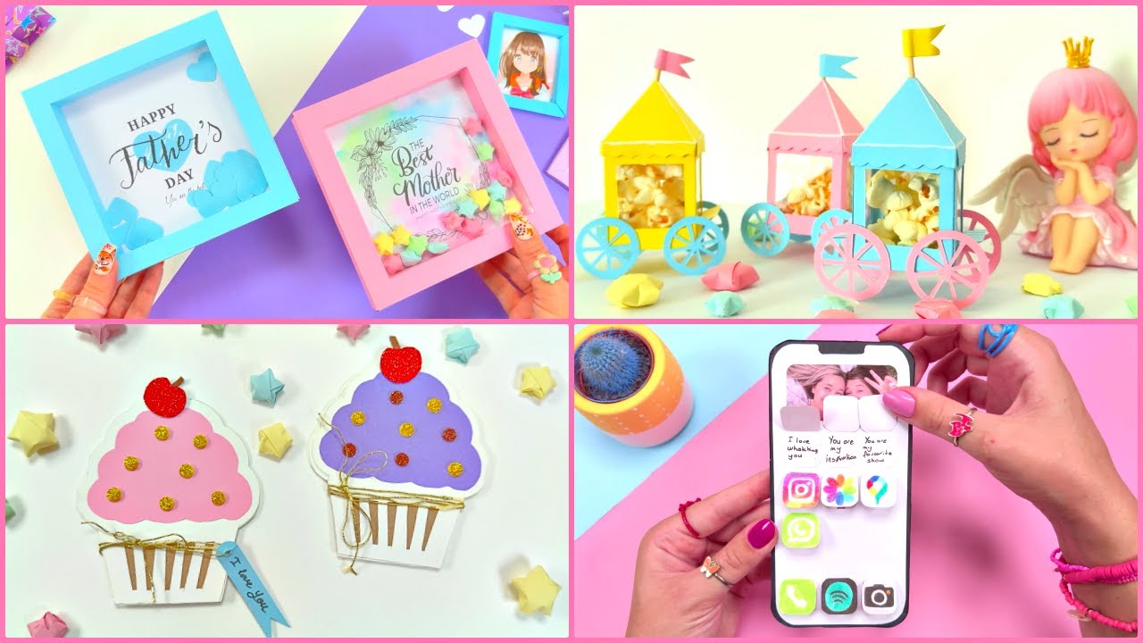 Cute Paper Craft Ideas - Paper Gifts For Loved Ones - YouTube