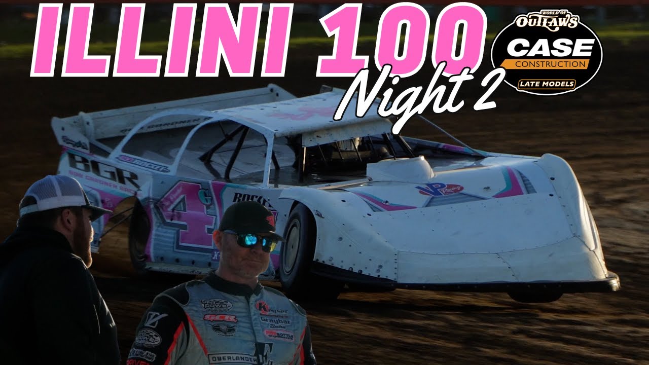 No Give Up In This Team! Night 2 | Farmer City Raceway | Illini 100 ...