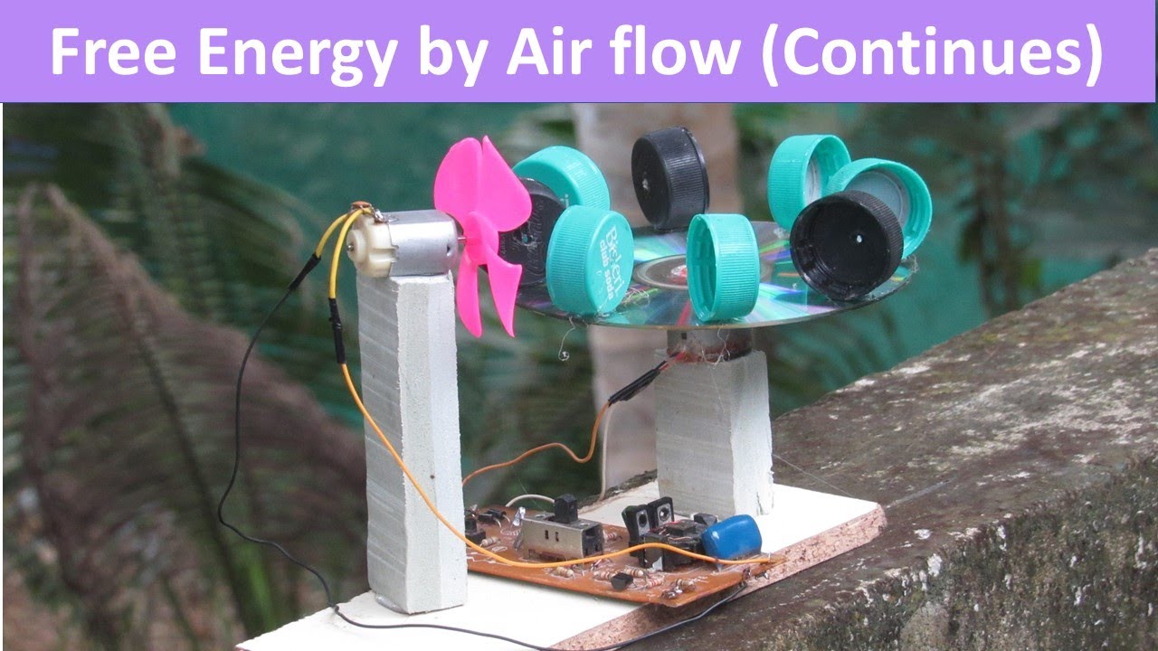 Auto Rotating Continuous Free Energy|Without any External source|Waste ...