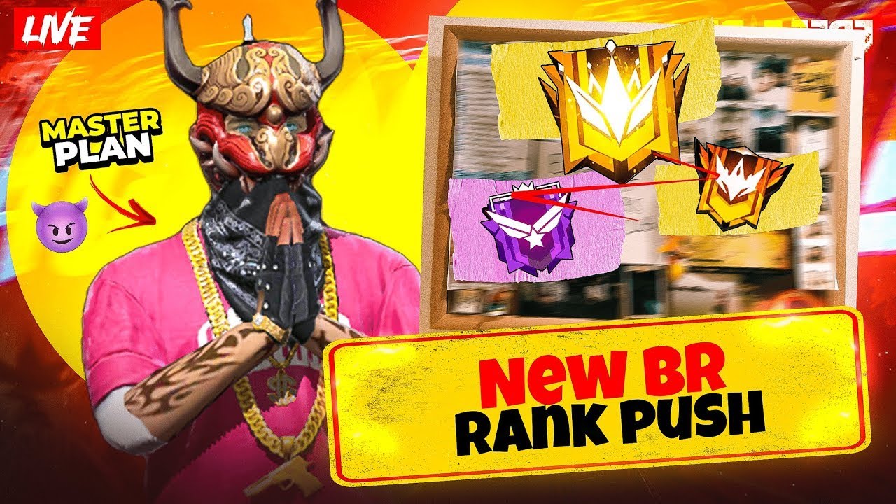 BR Rank Push New Season 🔥 Day 4 😈 | Free Fire MAX | Naruto Event ...