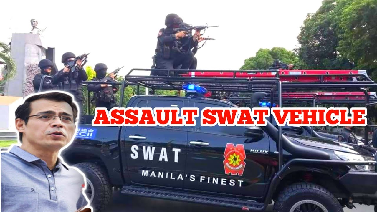 MANILA | NEW SWAT assault vehicles to the Manila Police District ...