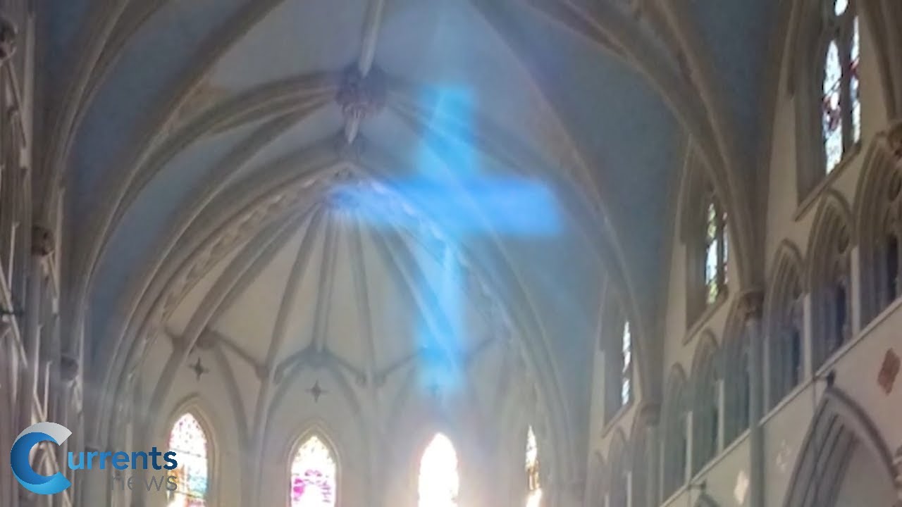 A Remarkable Moment: Cross-Shaped Light Captured at Brooklyn Church ...