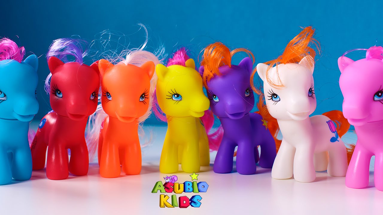 APRENDIENDO LOS COLORES CON MY LITTLE PONY | Aprender Jugando - YouTube