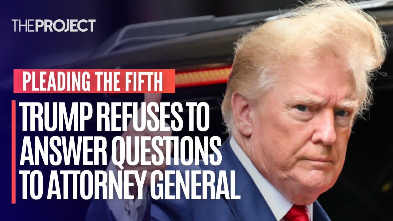 Donald Trump Declines To Answer Questions Before The New York State ...