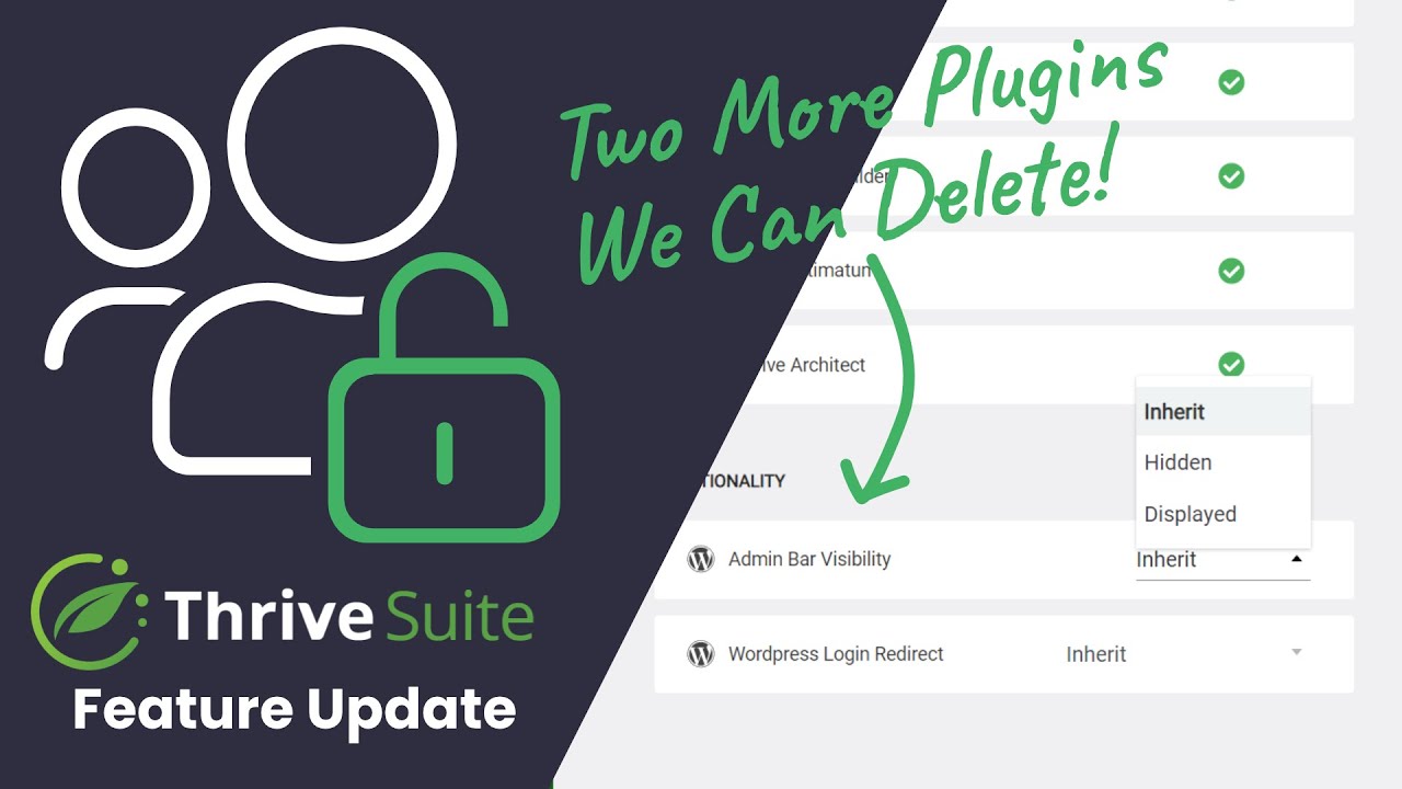 Hide Admin Bar and Login Redirect for Thrive Suite / Thrive Apprentice ...