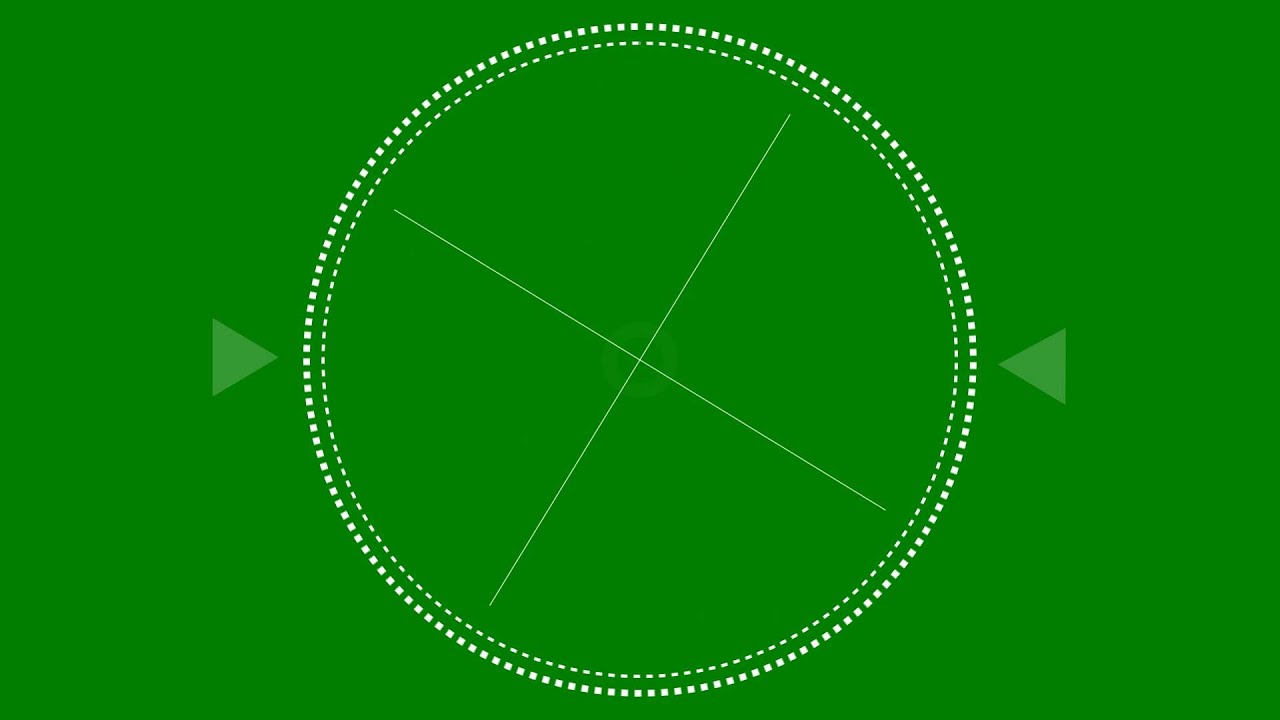 Sci-Fi Lock On Target - Green Screen Animation - YouTube