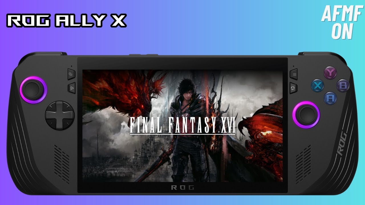 Asus Rog Ally X: Final Fantasy XVI Demo Steam Gameplay All TDP/Battery ...