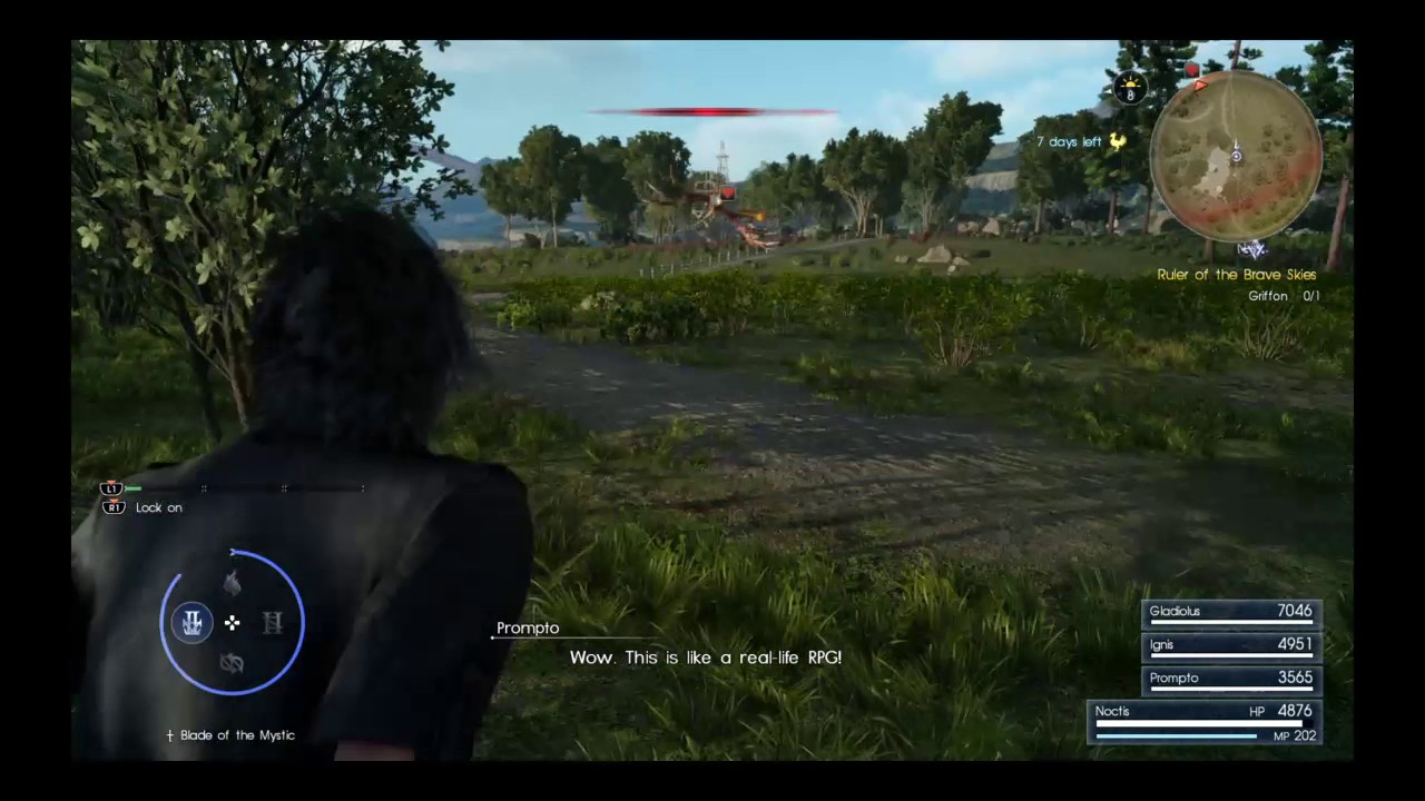 FINAL FANTASY XV_wow! real life RPG - YouTube