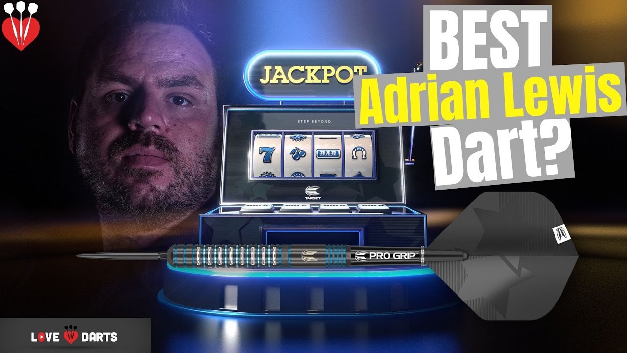 LoveDarts - Adrian "Jackpot" Lewis - Black SP 24g - 90% Tungsten ...