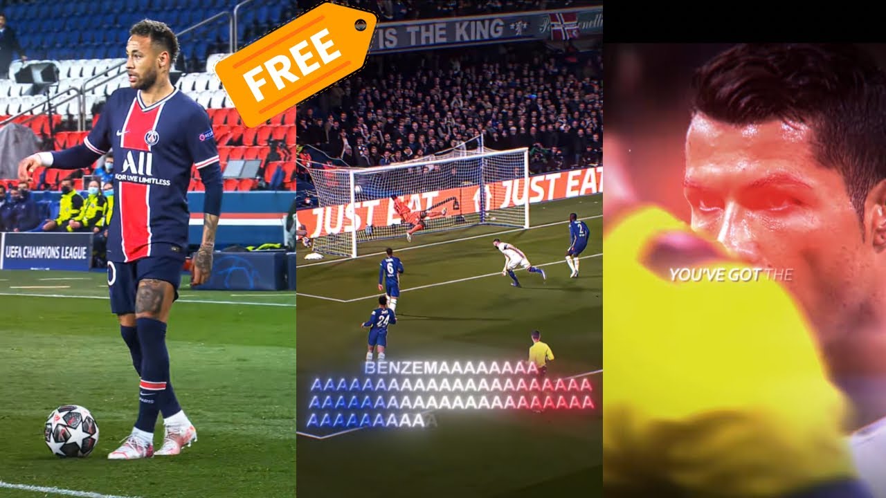 Football Free 4k Edited Clips + CC High Quality For Editing//Clips For ...