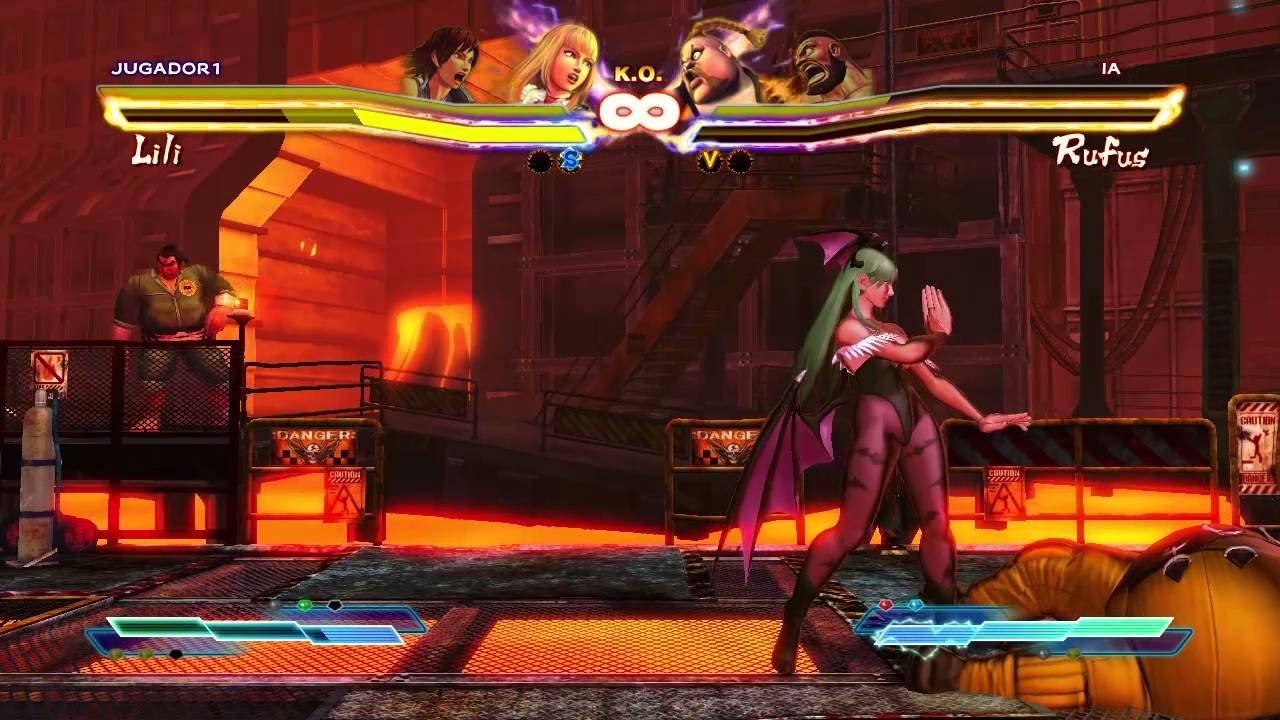 Street Fighter X Tekken Mod Lili Morrigan Aensland - YouTube