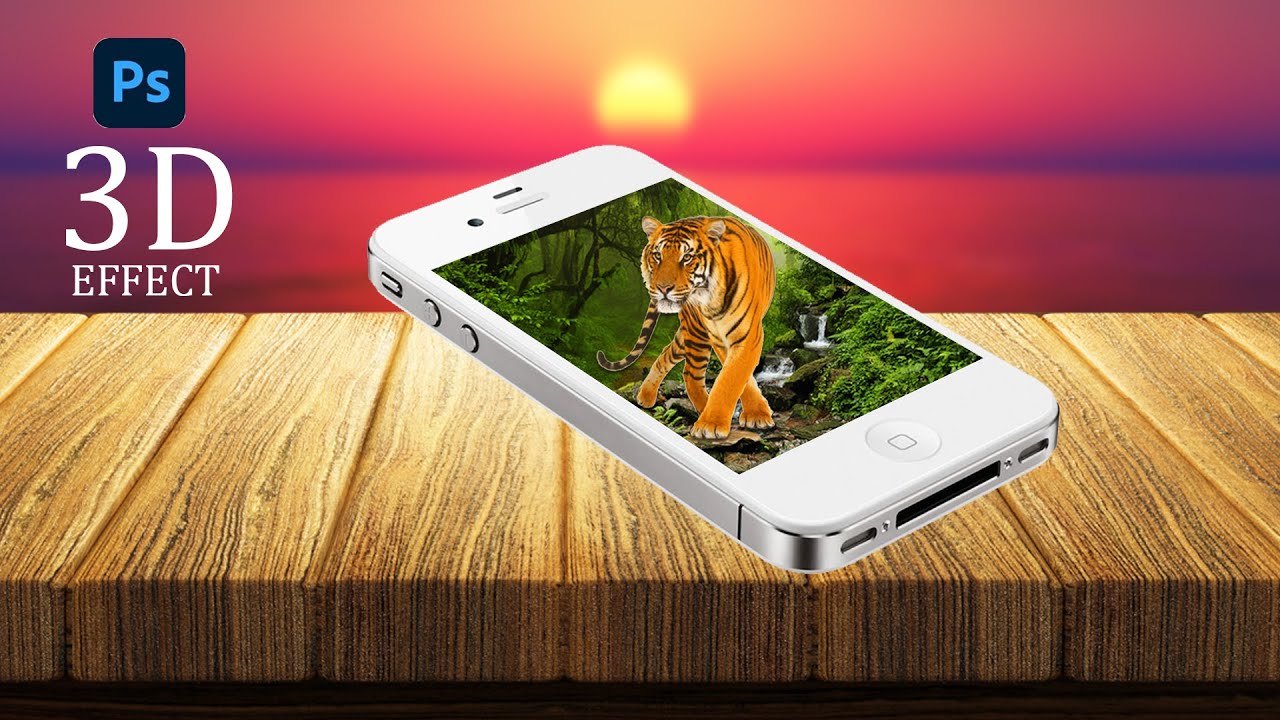 Mobile photo manipulation | 3D effect | photo effect | photo ...