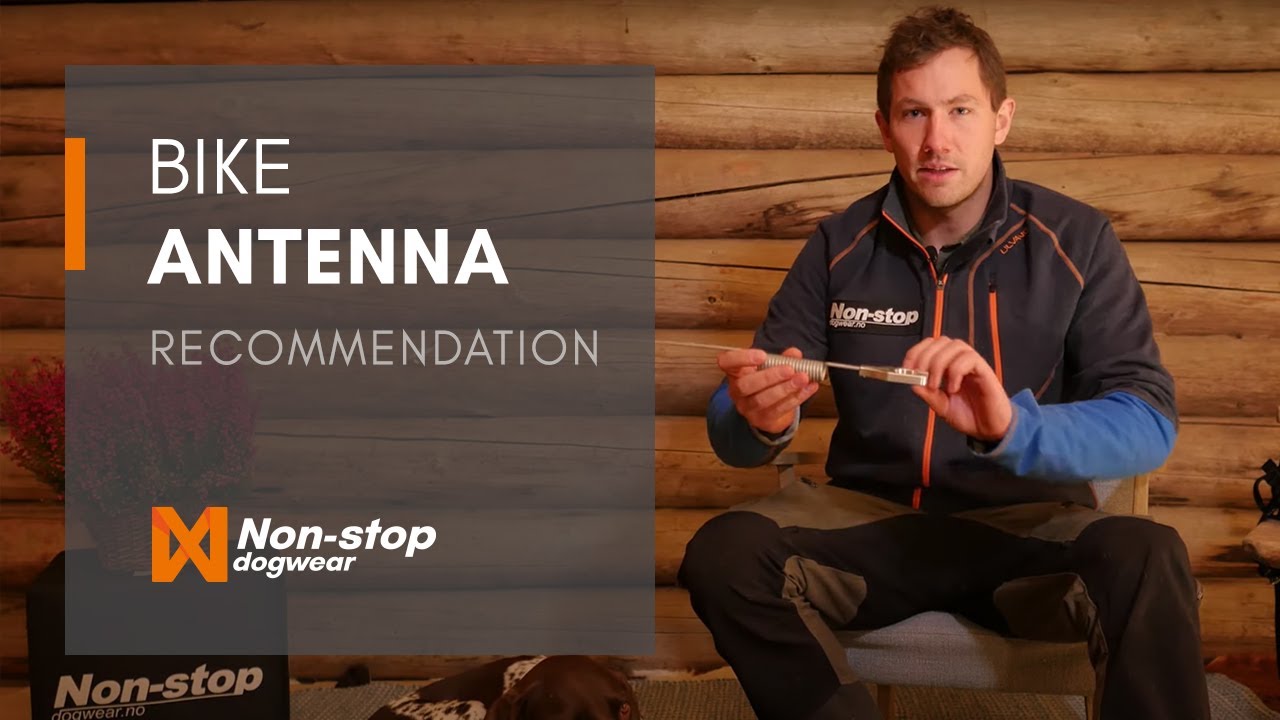 Non-stop dogwear Bike antenna - YouTube