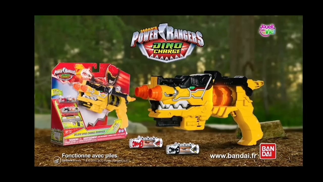 French Bandai Power Rangers Dino Charge & Dino Super Charge Toy ...