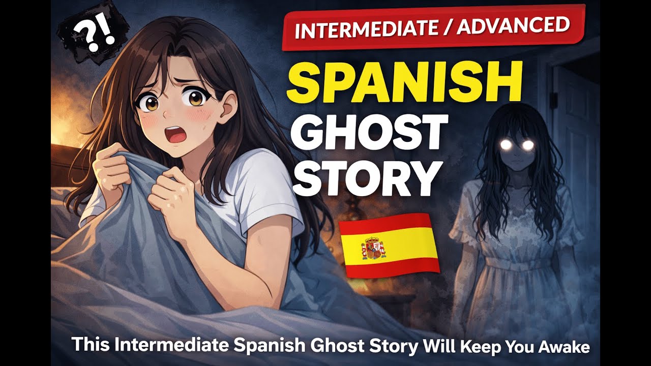 This Intermediate Spanish Ghost Story Will Keep You Awake 👻 - YouTube
