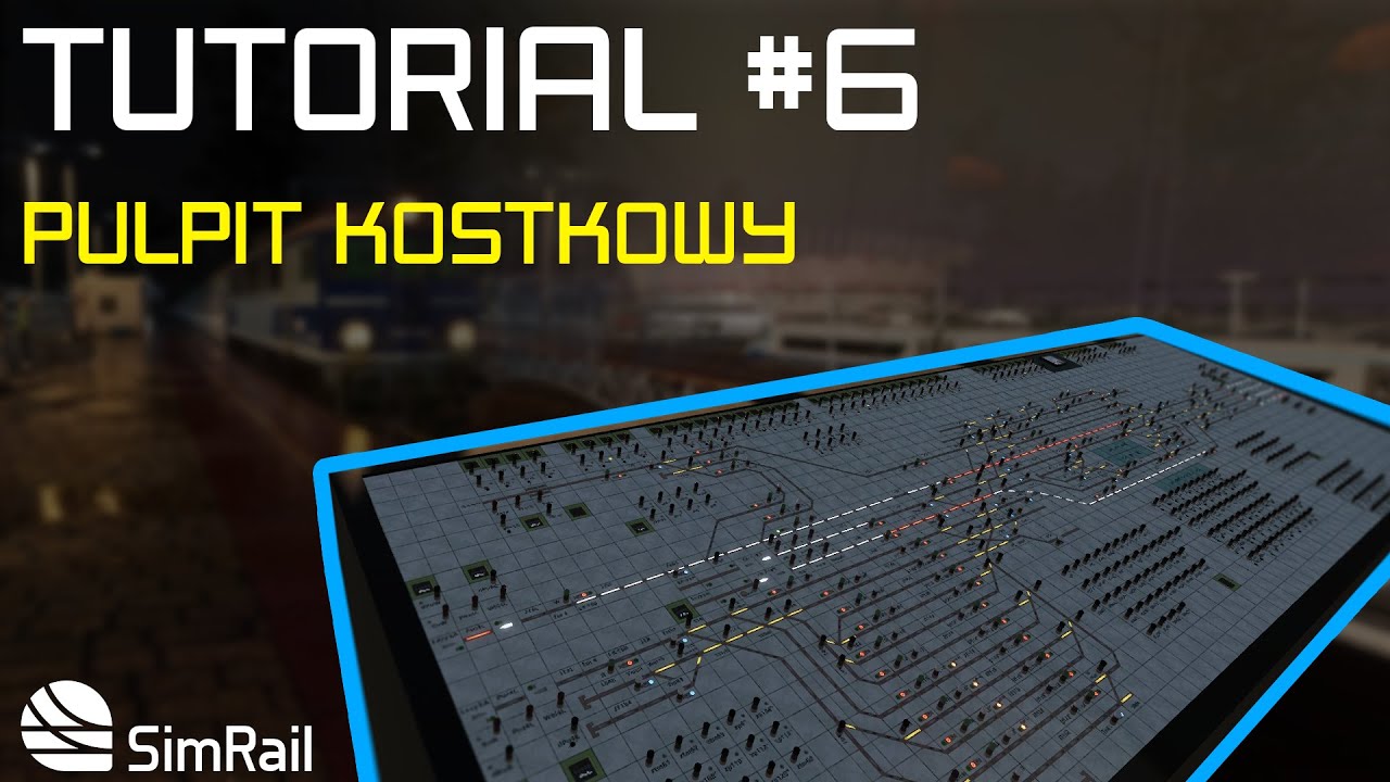 SimRail: Tutorial #6 - Pulpit kostkowy (Zawiercie) - YouTube