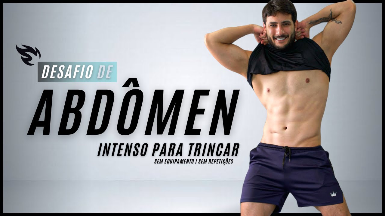 Desafio TREINO ABDOMINAL 13 MIN para definir abdômen rápido!!! - YouTube