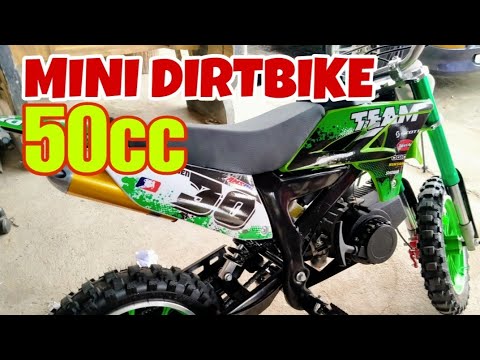 Mini dirtbike 50cc decals - YouTube