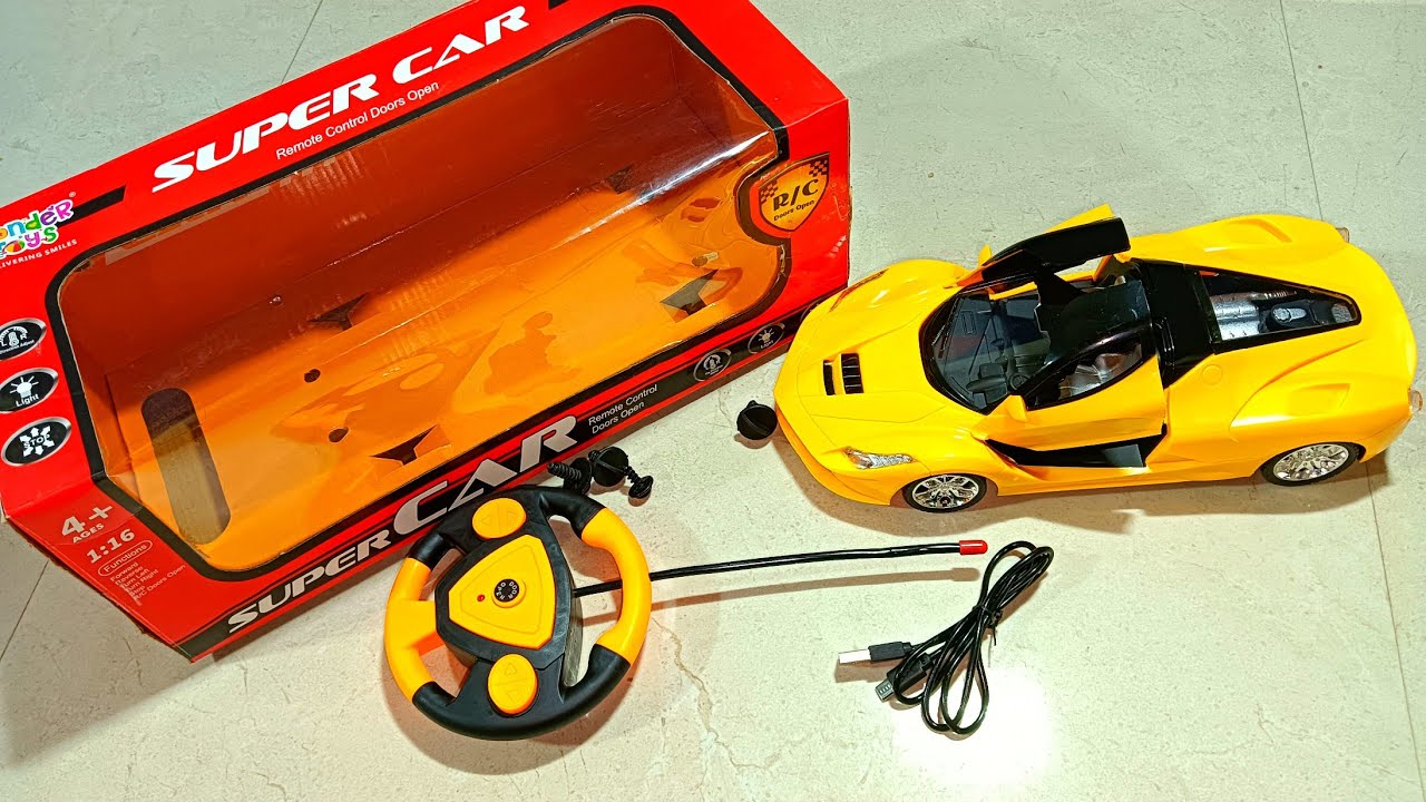 RC remote control car unboxing video |rc remote control high speed car ...
