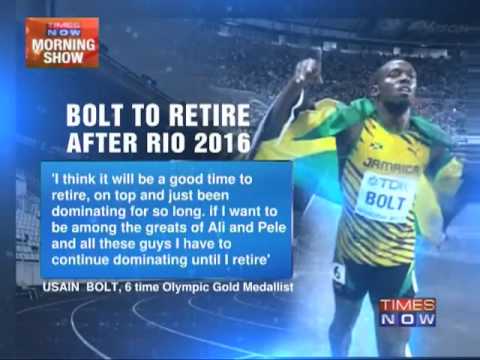 Usain Bolt to retire in 2016 - YouTube