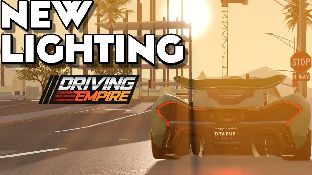 *NEW LIGHTING* IN Driving Empire, And It Looks Amazing! - YouTube
