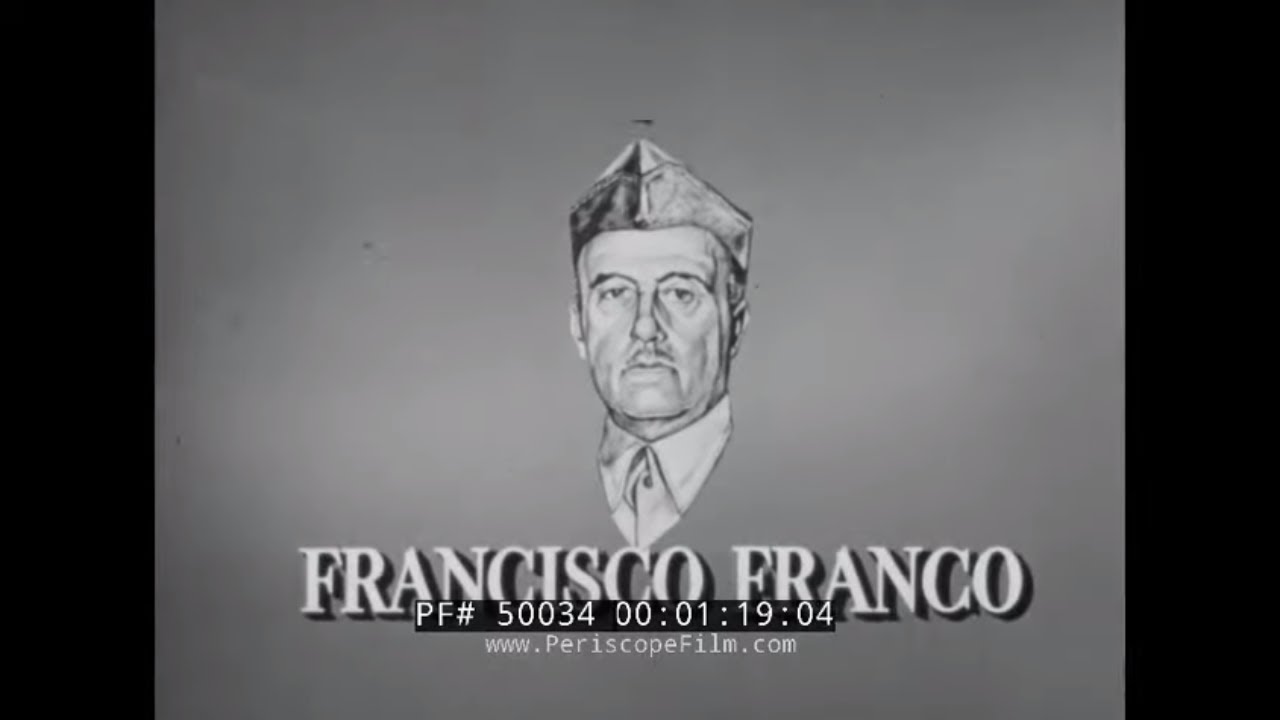 BIOGRAPHY OF GENERALISSMO FRANCISCO FRANCO SPAIN & SPANISH CIVIL WAR ...