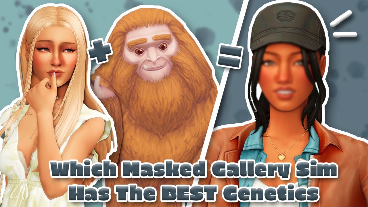 Which Random *MYSTERY SIM* Has The Best Genetics! 🧬😲 | Sims 4 Create-a ...