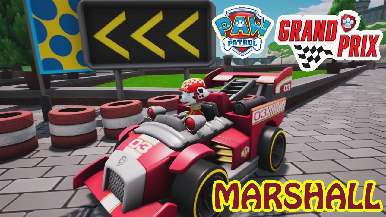 NEW Rides and Track Update PAW Patrol: Grand Prix - Race in Barkingburg ...