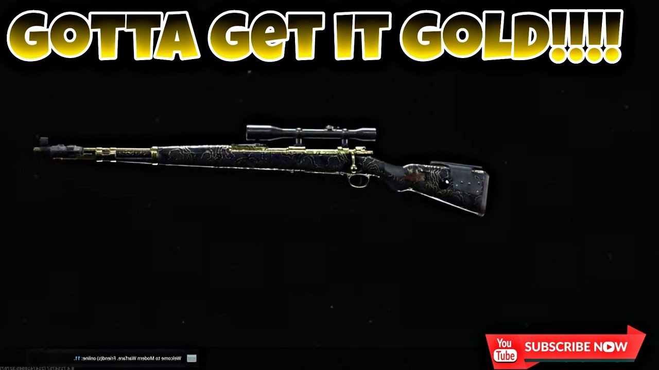 Call of Duty - Grinding for Gold... Part 1 - YouTube