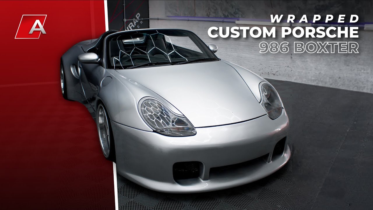 WIDEBODY PORSCHE 986 Boxster gets WRAPPED! | Miles Works Automotive ...