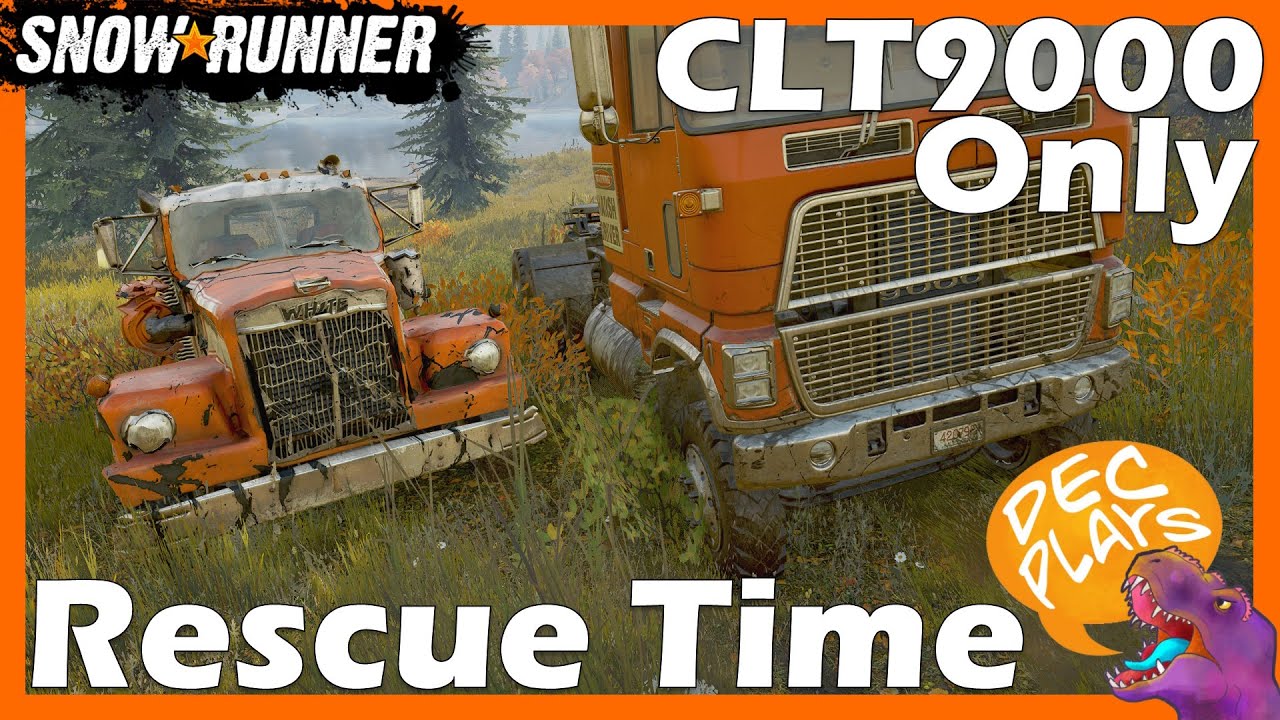 Rescue Time! (Ford CLT9000 Only) - Snowrunner - LIVE - YouTube