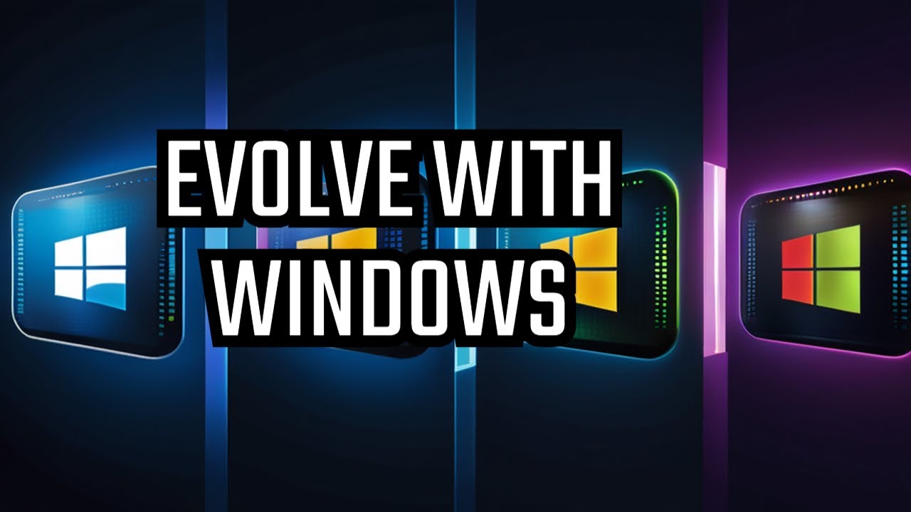From 1985 to Present: Microsoft Windows Evolution - YouTube