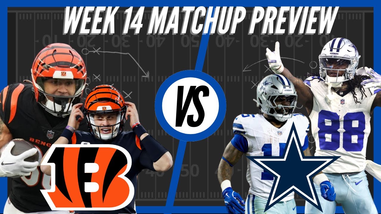 Cincinnati Bengals vs Dallas Cowboys | Week 14 Preview - YouTube
