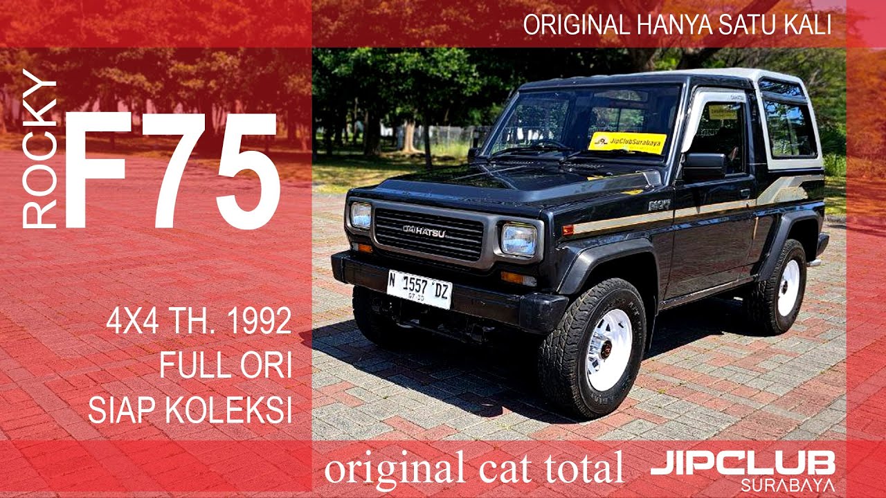 Original Cat Total!! Rocky F75 4x4 th1992 masih FullOri, Original hanya ...
