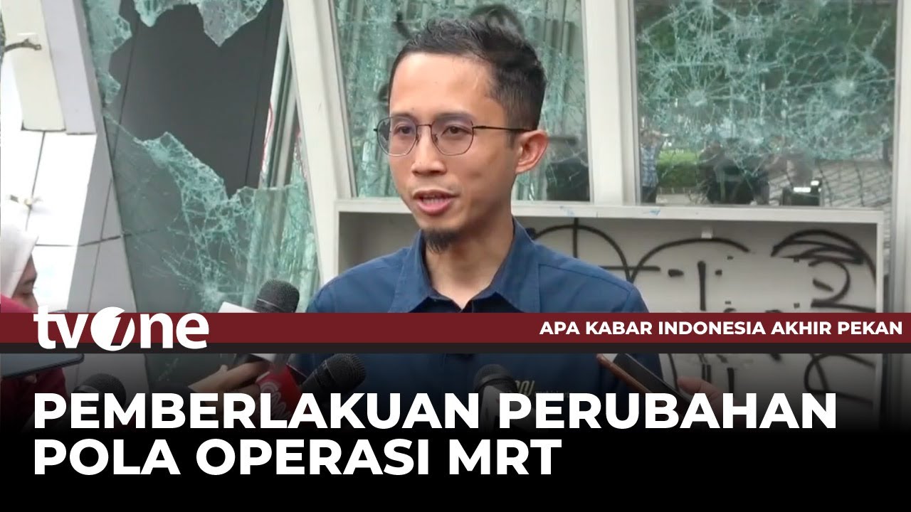 Pola MRT Diubah Akibat Demo Anarkistis | AKAP tvOne - YouTube