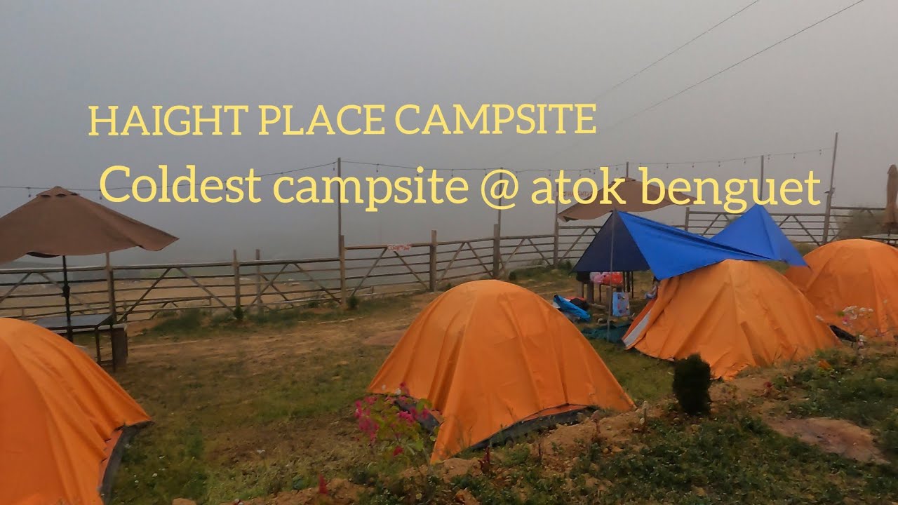 HAIGHT'S PLACE COLDEST CAMPSITE @ ATOK BENGUET - YouTube